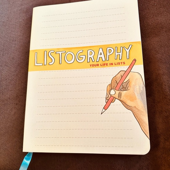listography | Office | Listography Journaling Book | Poshmark